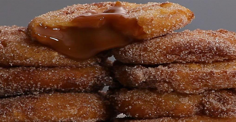 Beignets aux pommes coeur caramel - Bon À Savoir