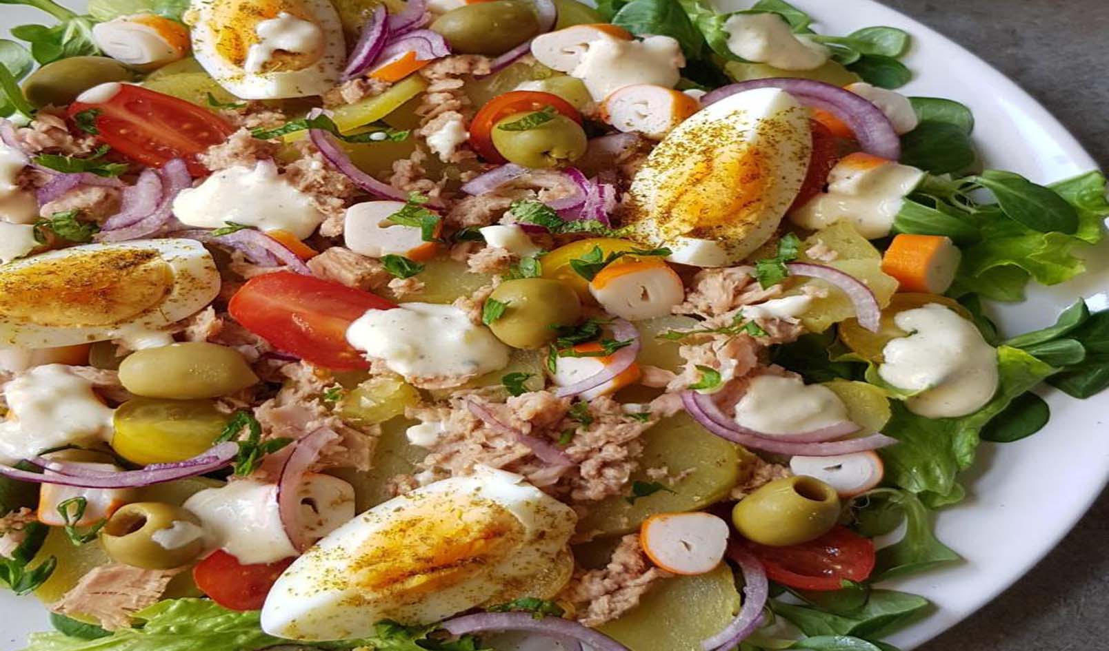 Salade de pommes de terre composée - Bon À Savoir