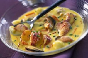 Cassolette de la mer au safran - Bon À Savoir